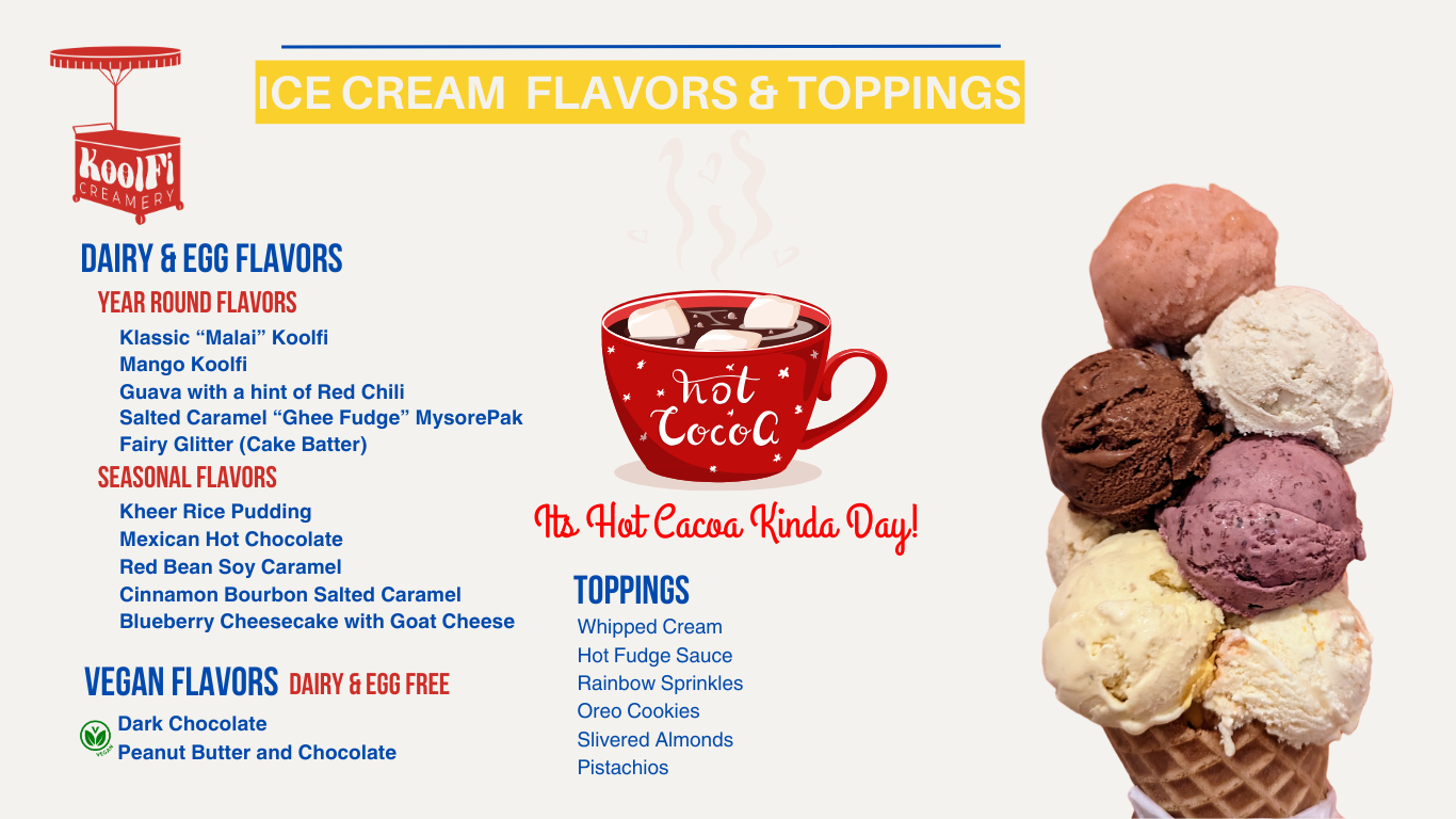 Koolfi Creamery | Indian-Inspired Organic Ice Cream